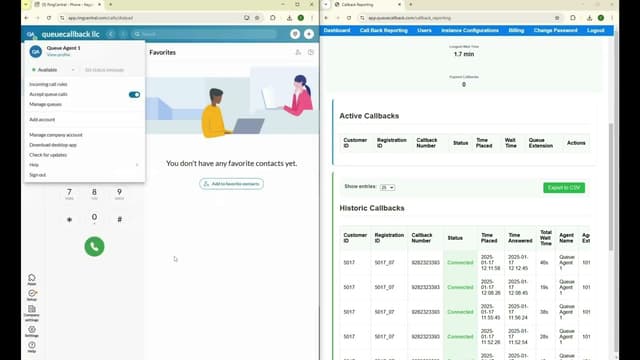 QueueCallback - RingCentral Call Queue Callback Solution | Virtual Hold